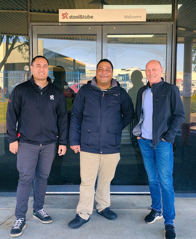 Empowering Pacific Island construction: Meet the Steel & Tube export team